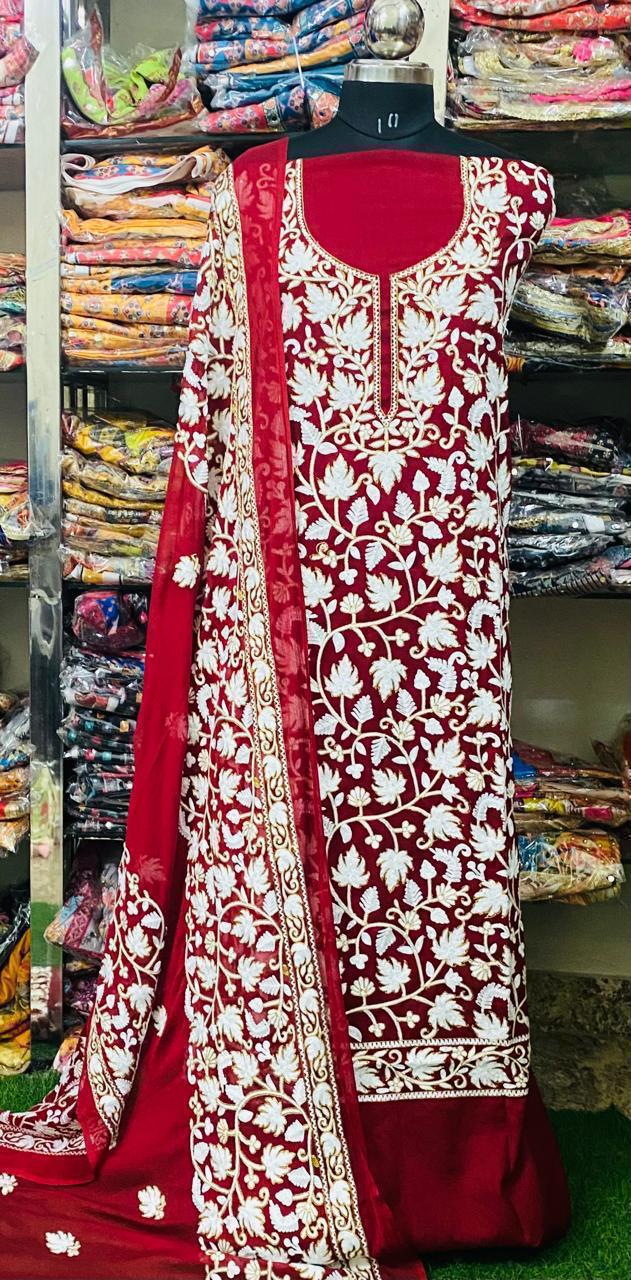 Cotton Suits Handwork 2025JUNE1001 – Valaika Design