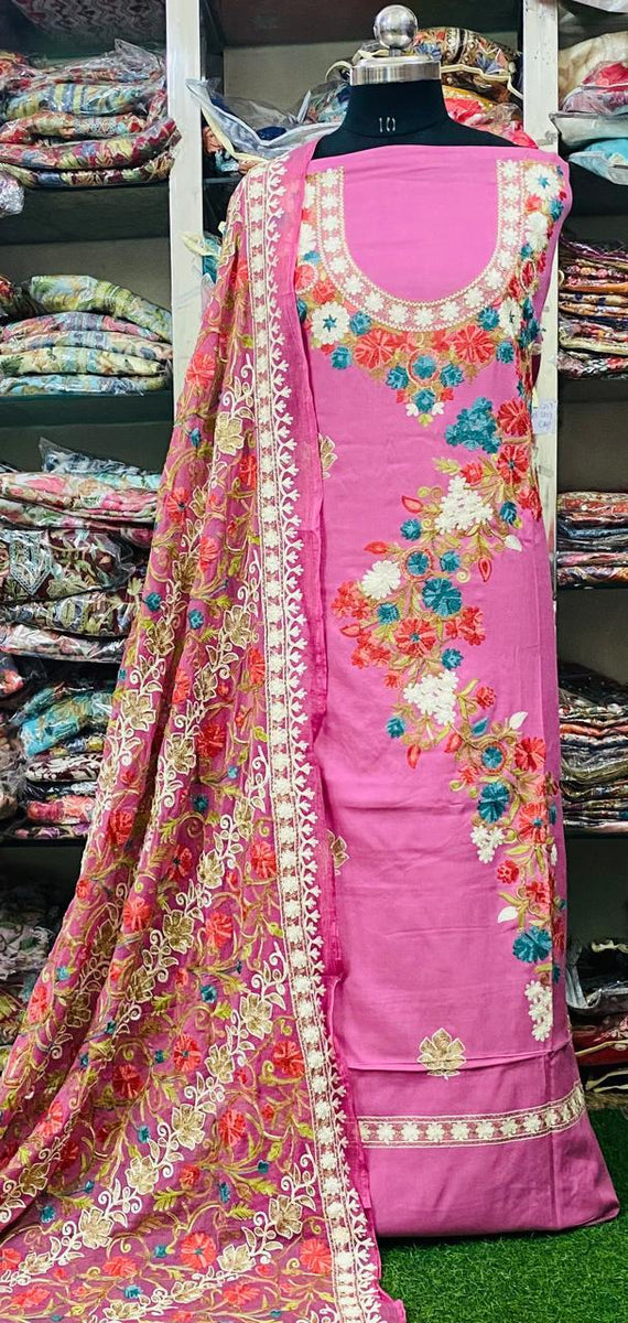 Cotton Suits Handwork 2025JUNE1722 – Valaika Design
