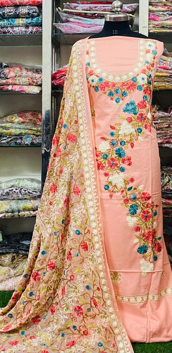 Cotton Suits Handwork 2025JUNE1727 – Valaika Design