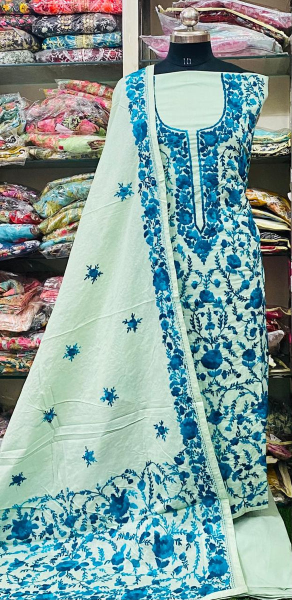 Cotton Phulkari Suits Handwork 2025JUN1902 – Valaika Design