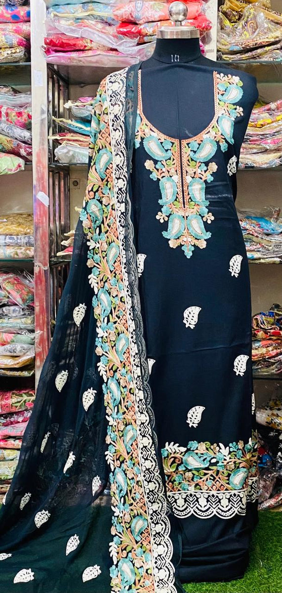 Cotton Suits Handwork 2025JUNE2804 – Valaika Design
