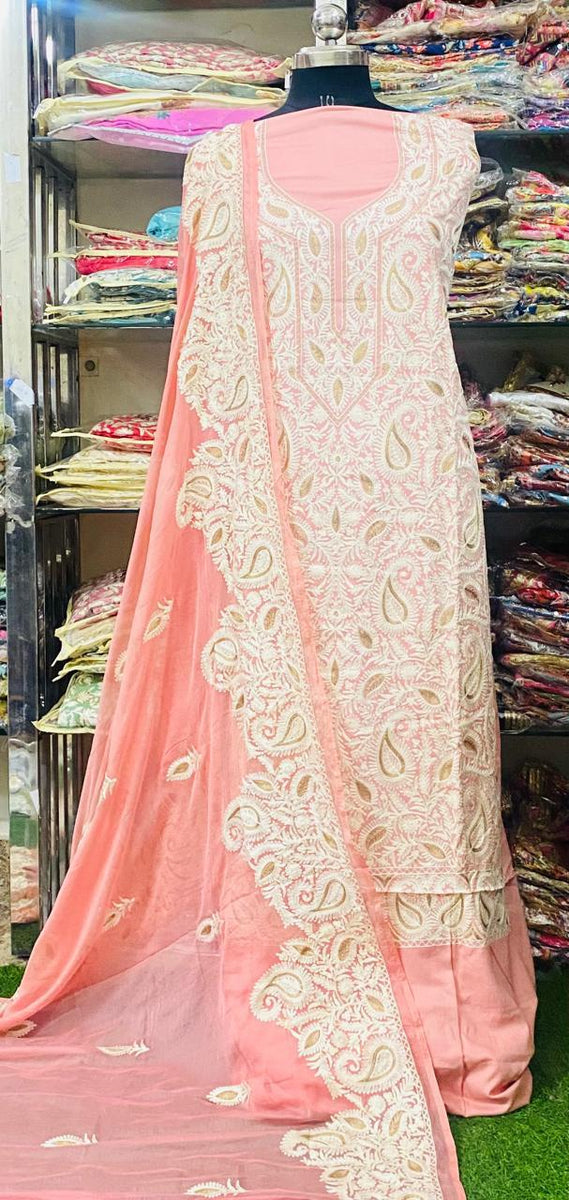 Cotton Suits Handwork 2025AUG0804 – Valaika Design